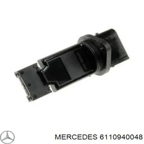 6110940048 Mercedes | Датчик потока (расхода воздуха, расходомер M.A.F ...
