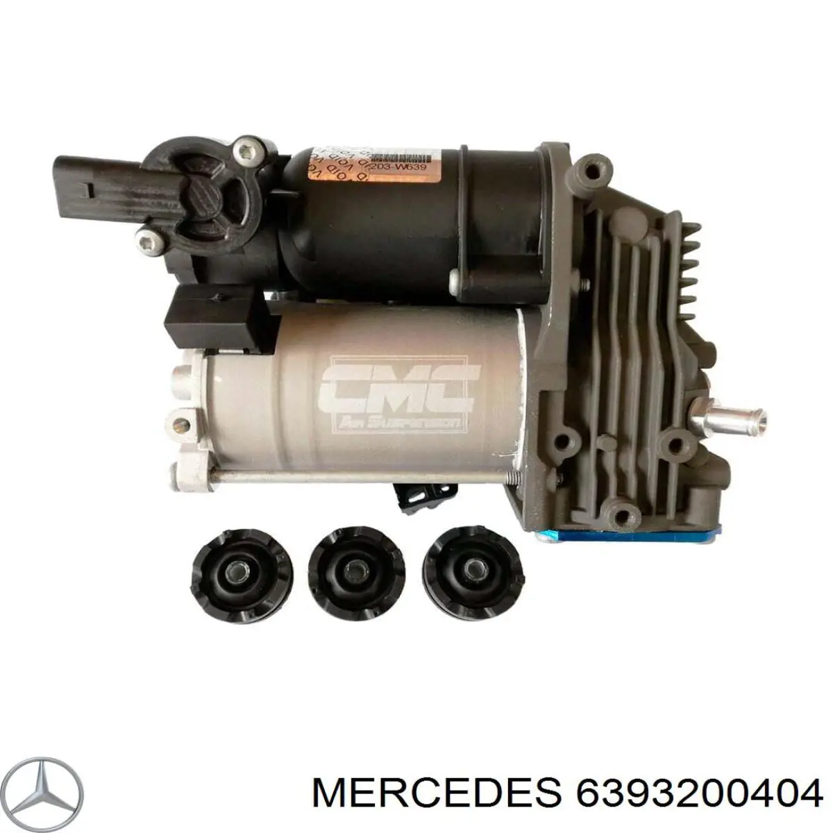 6393200404 Mercedes | Компрессор пневмоподкачки (амортизаторов) 639 320 ...