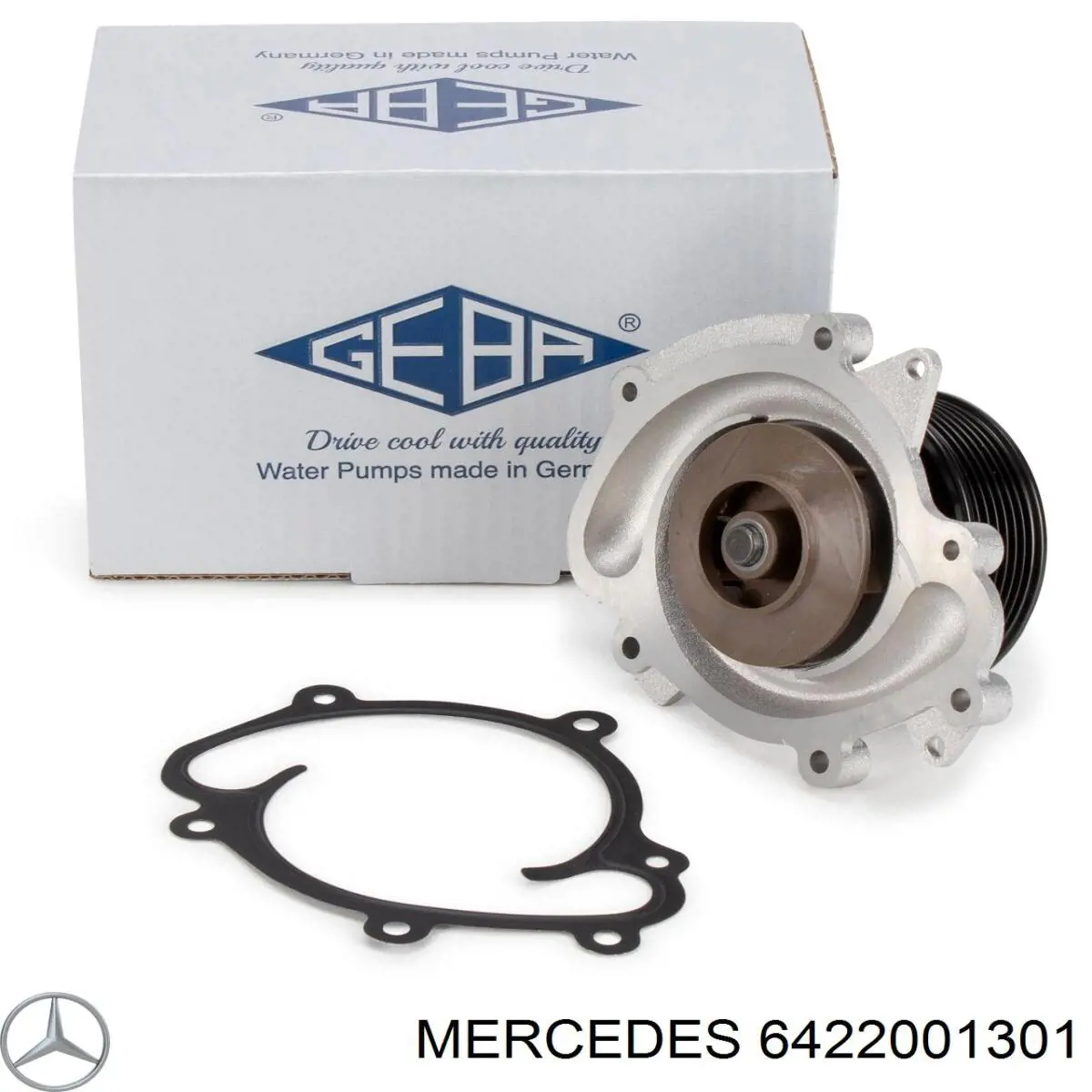 6422001301 Mercedes помпа водяная