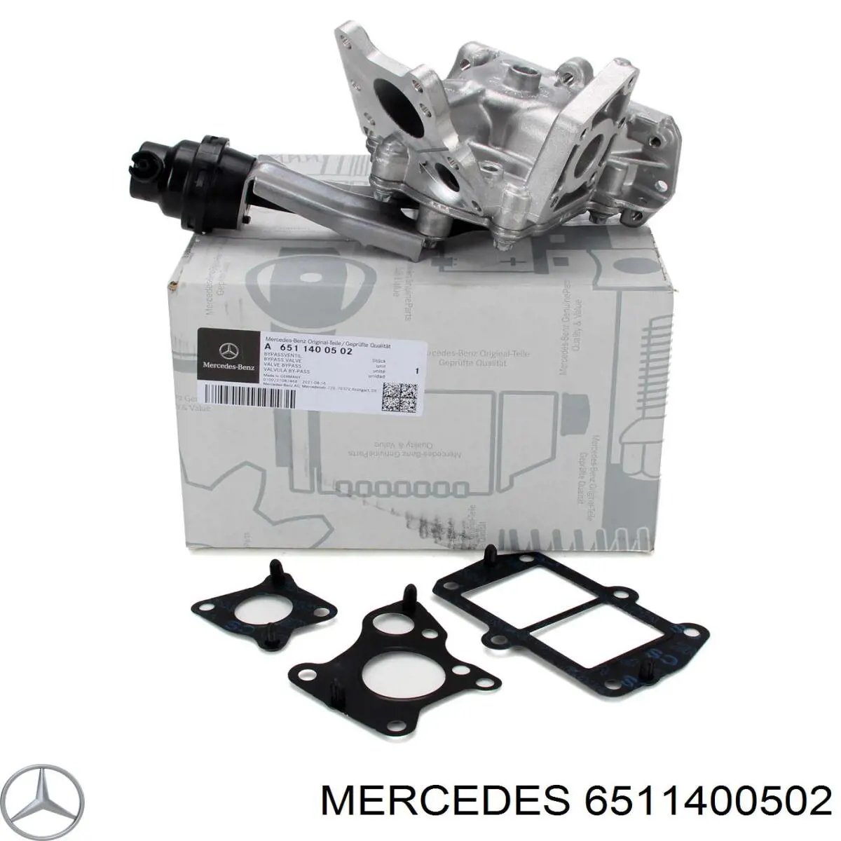 6511400502 Mercedes байпасный клапан egr, рециркуляции газов