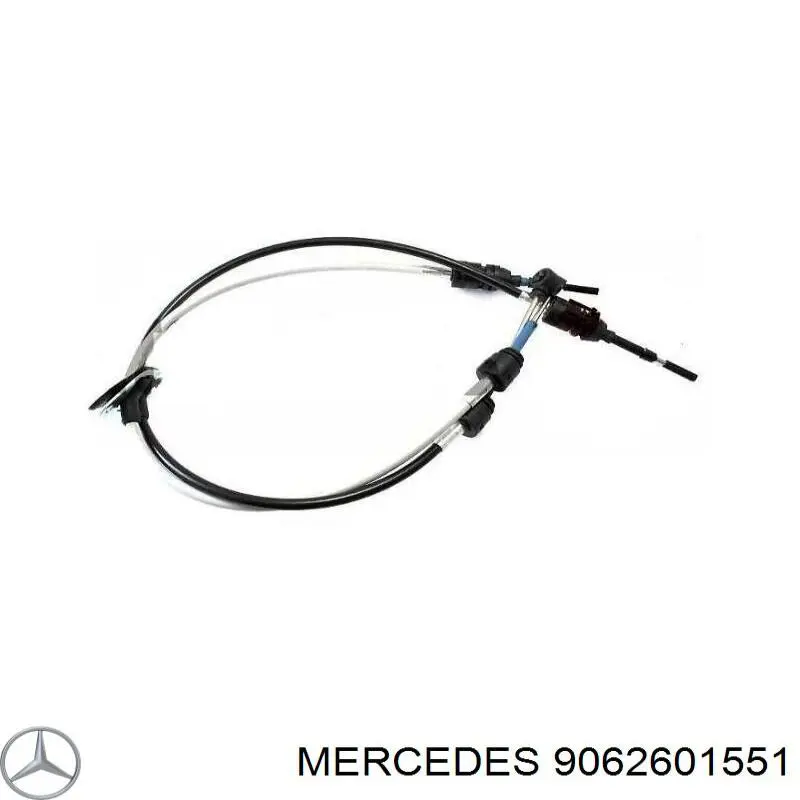 906 260 15 51 Mercedes трос переключения передач сдвоенный