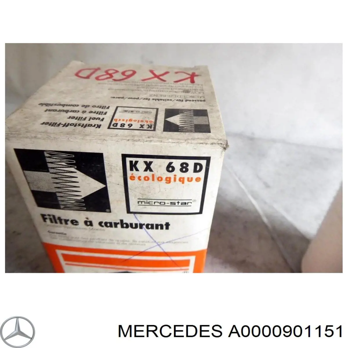 A0000901151 Mercedes | Фильтр топливный A 000 090 11 51 купить на Avto.pro