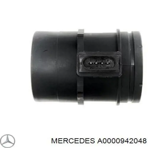 A0000942048 Mercedes | Датчик потока (расхода воздуха, расходомер M.A.F ...
