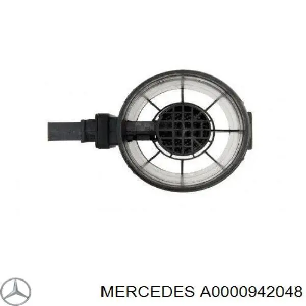 A0000942048 Mercedes | Датчик потока (расхода воздуха, расходомер M.A.F ...