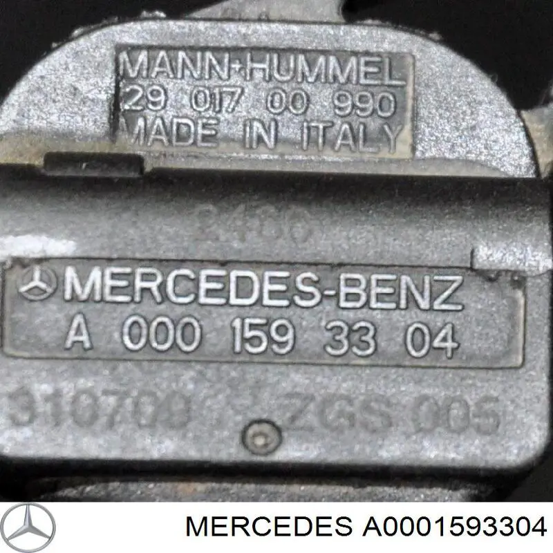 0001593304 Mercedes обогреватель фильтра топливного
