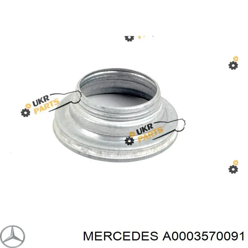 A0003570091 Mercedes | Пыльник шруса задней полуоси наружный A 000 357 ...