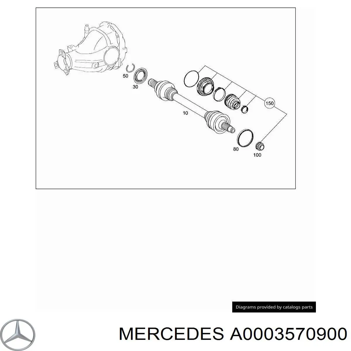 A0003570900 Mercedes | купить на Avto.pro