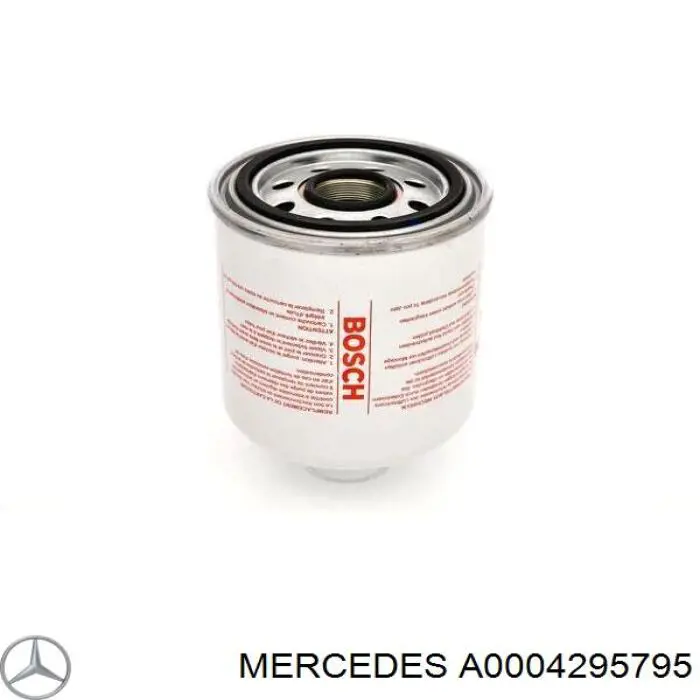 A0004295795 Mercedes | Фильтр осушителя воздуха (влагомаслоотделителя ...