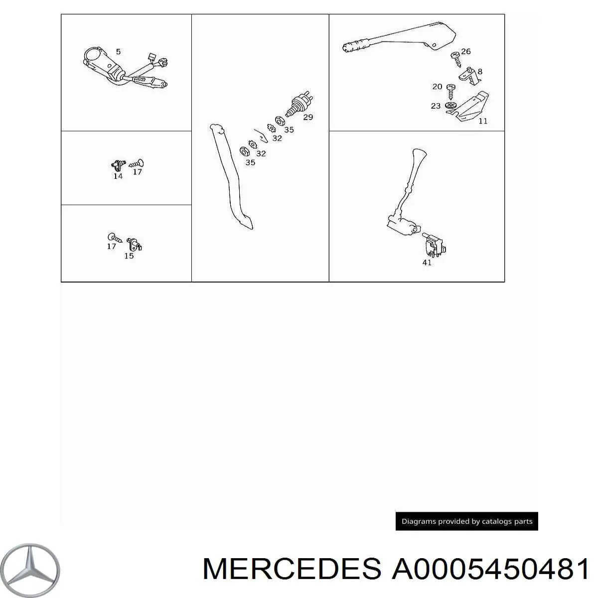 A0005450481 Mercedes | купить на Avto.pro