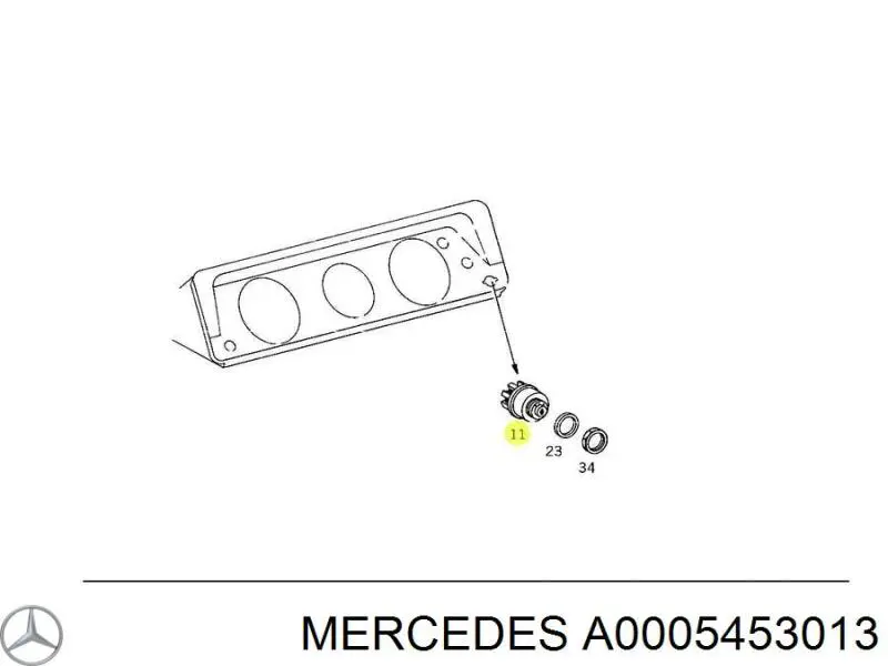 A0005453013 Mercedes | купить на Avto.pro