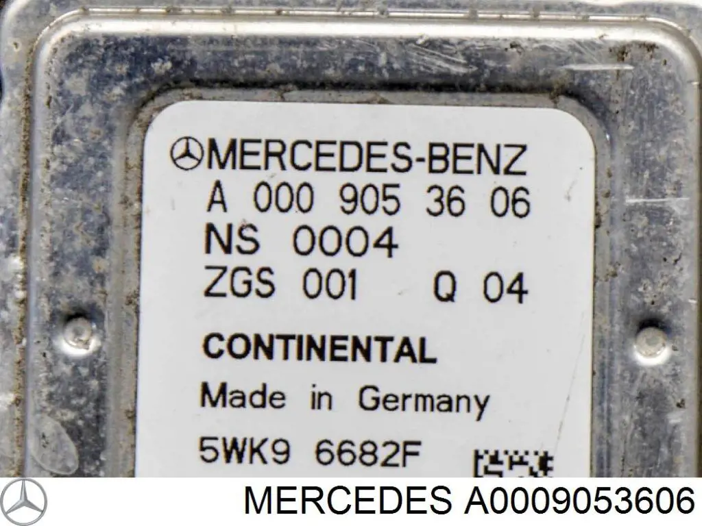A0009053606 Mercedes датчик оксидов азота nox передний