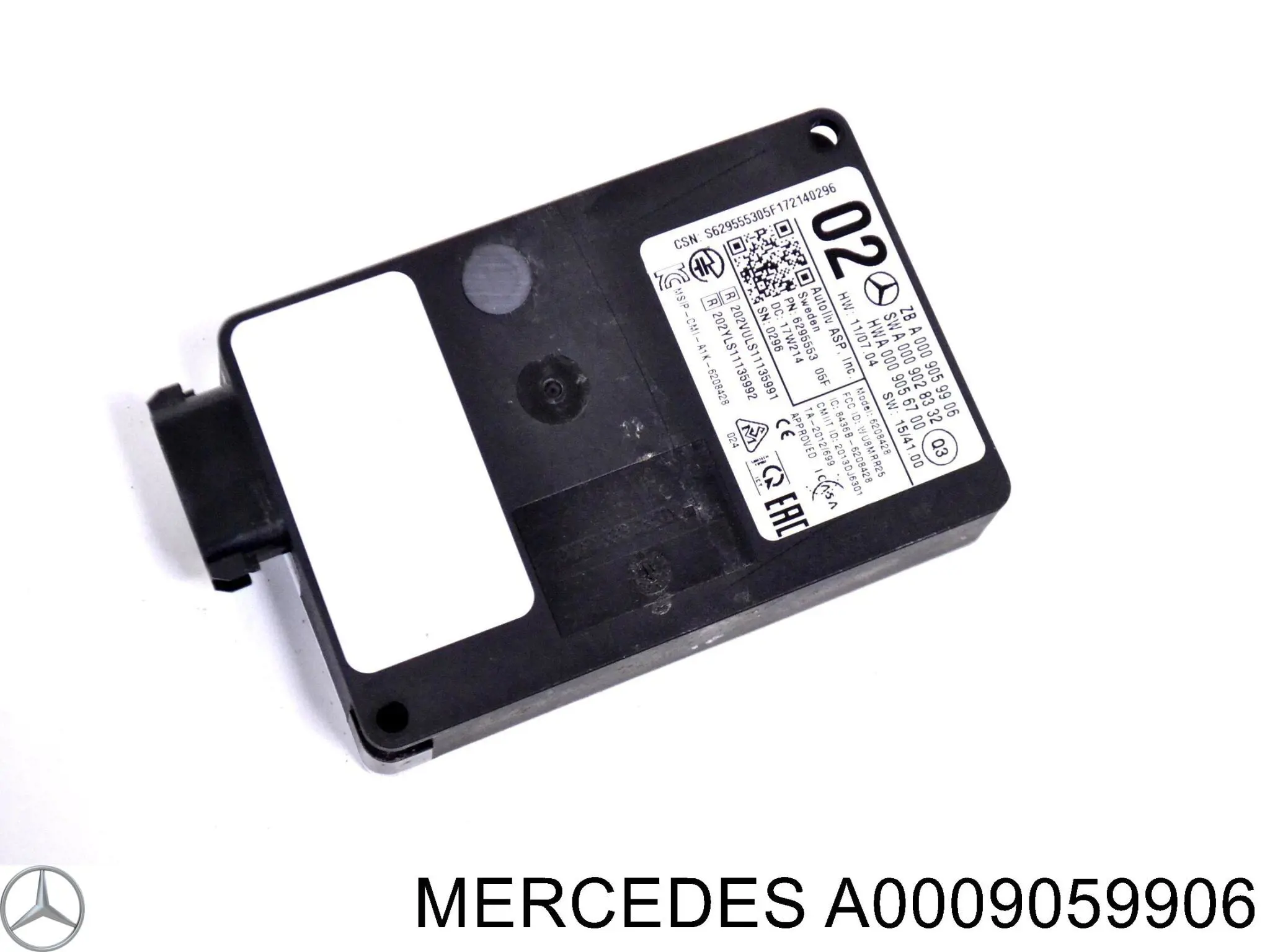 A0009059906 Mercedes | Радарный датчик дистанции A 000 905 99 06 купить ...