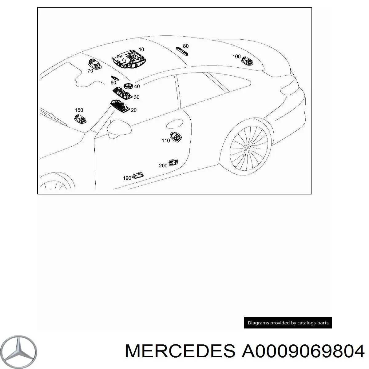 A0009069804 Mercedes | купить на Avto.pro