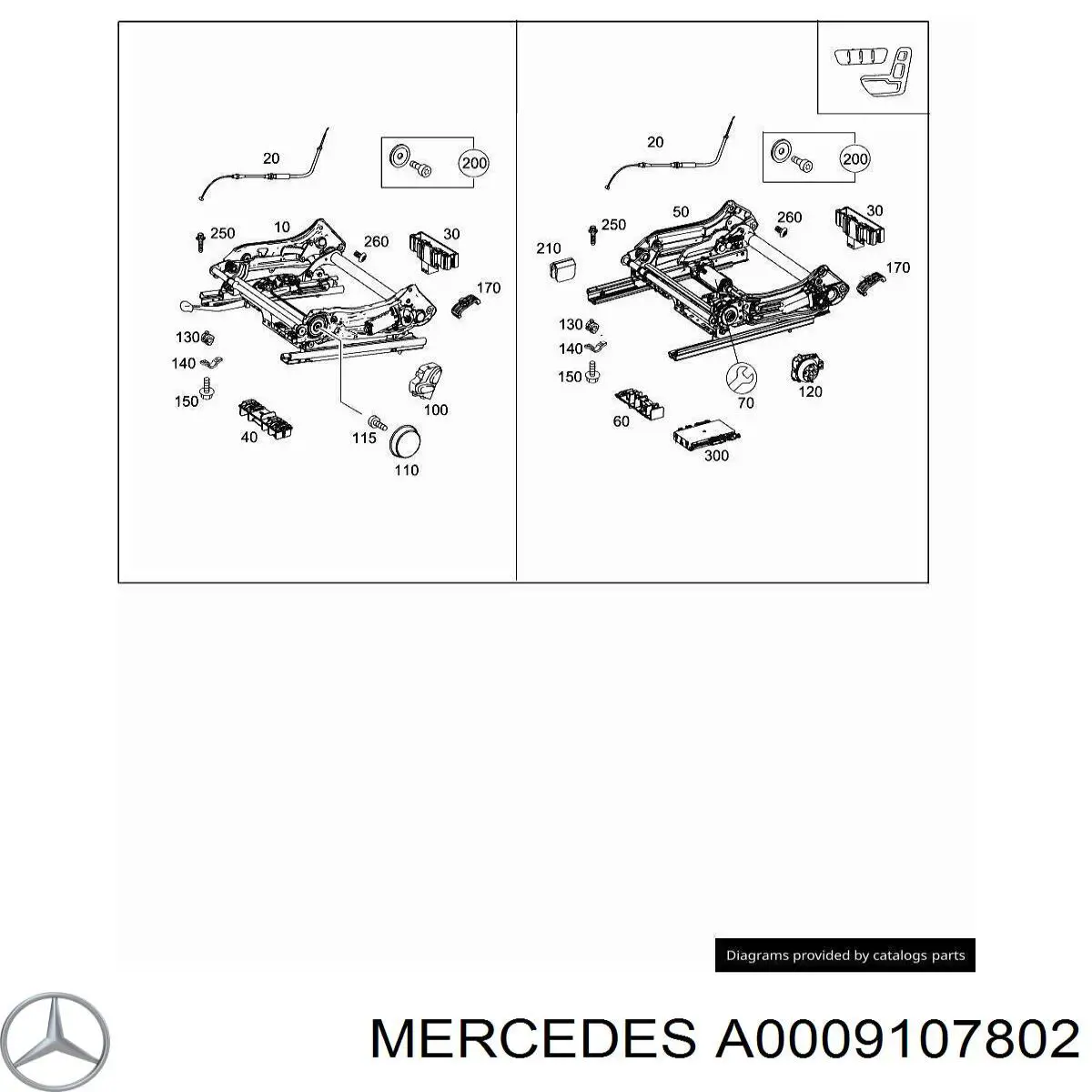 A0009107802 Mercedes | купить на Avto.pro