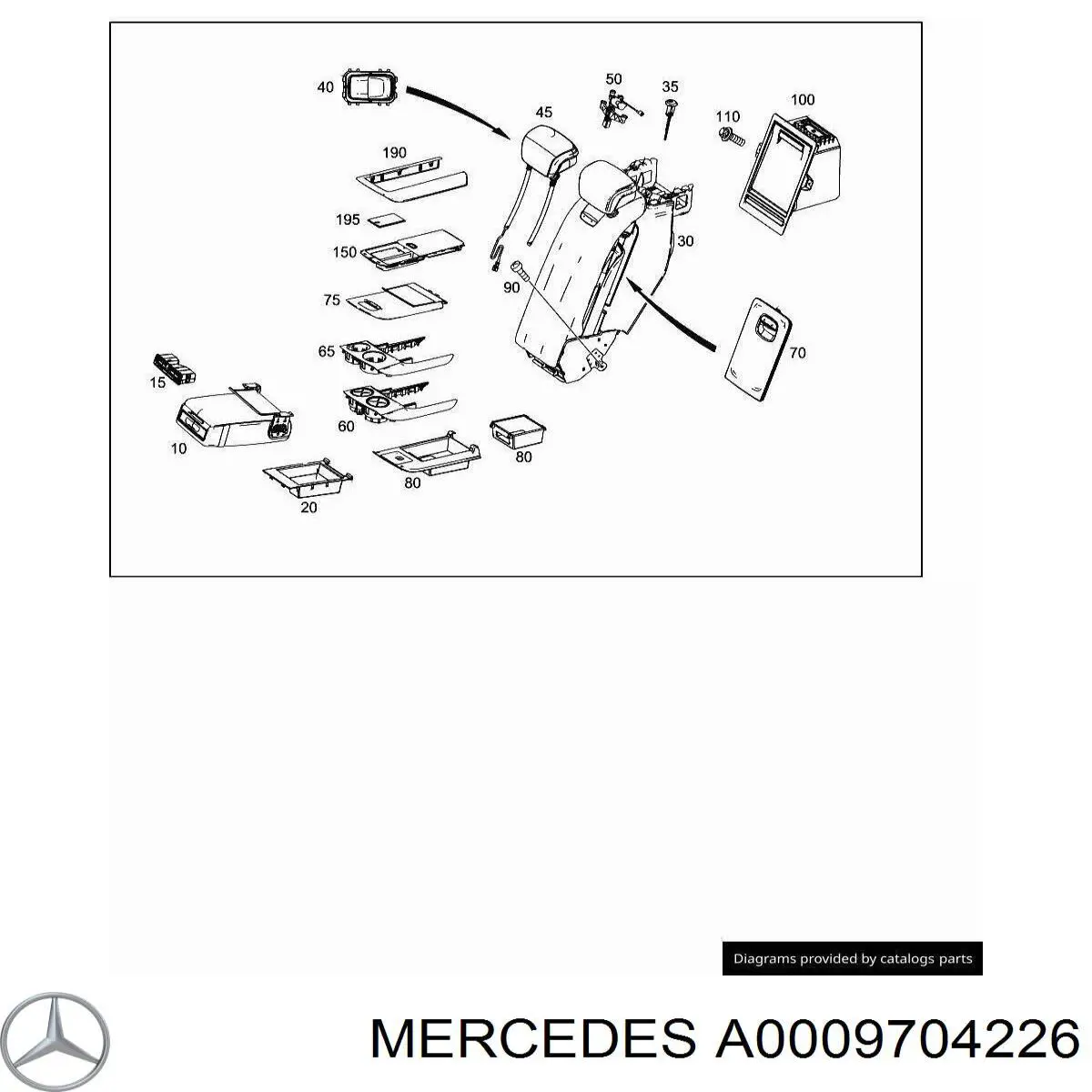 A0009704226 Mercedes | купить на Avto.pro