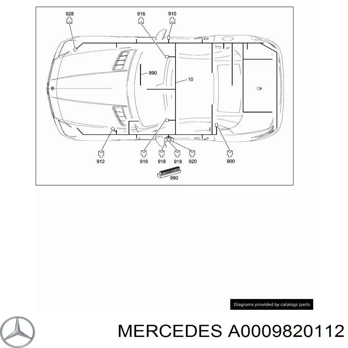 A0009820112 Mercedes | купить на Avto.pro