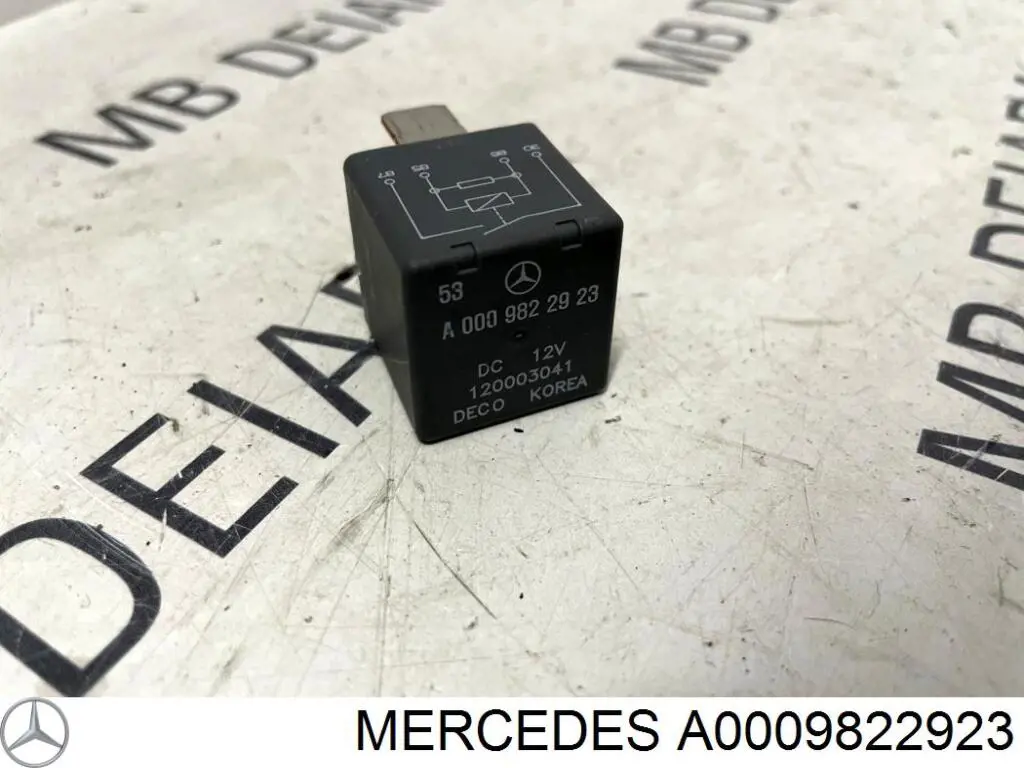 A0009822923 Mercedes | купить на Avto.pro