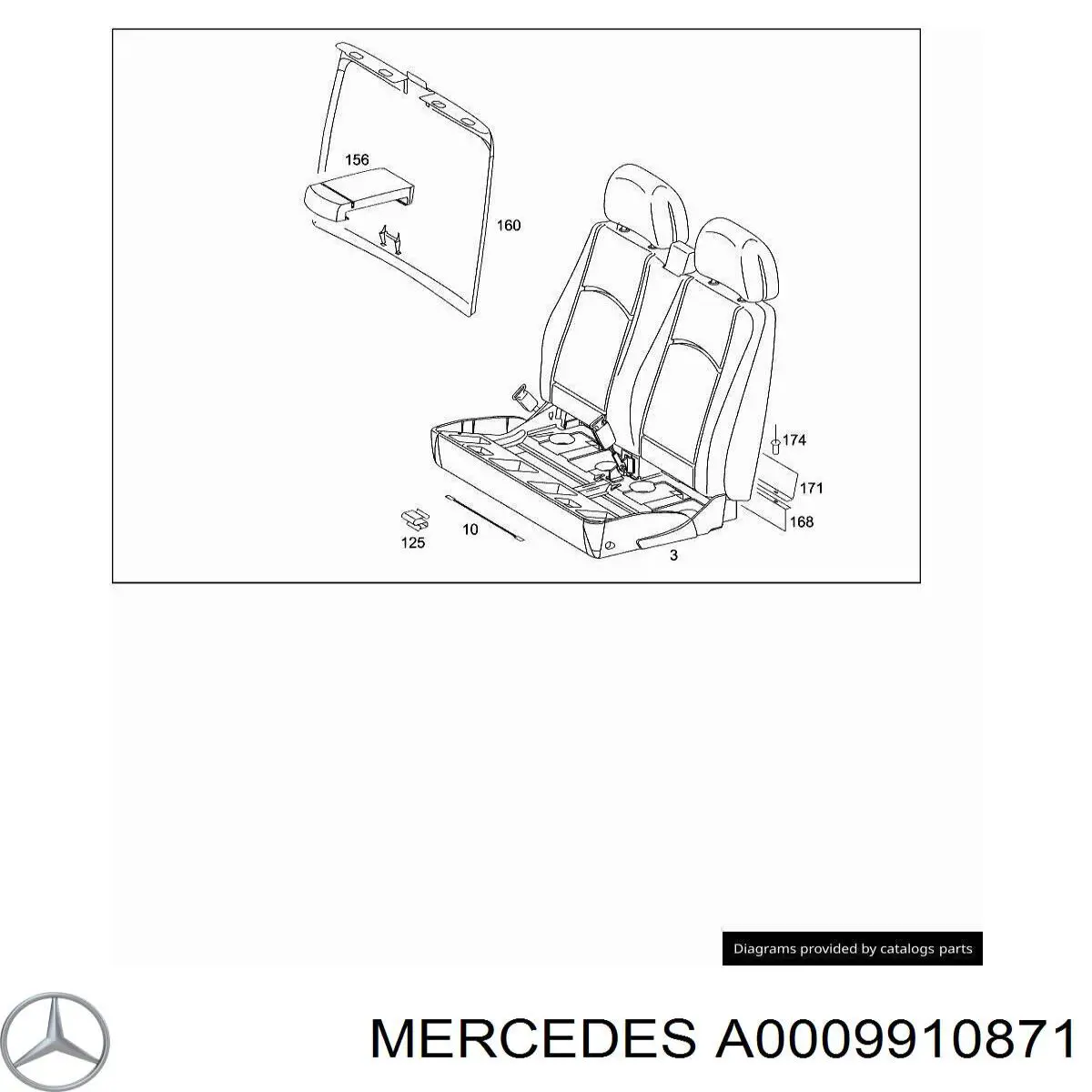 A0009910871 Mercedes | купить на Avto.pro