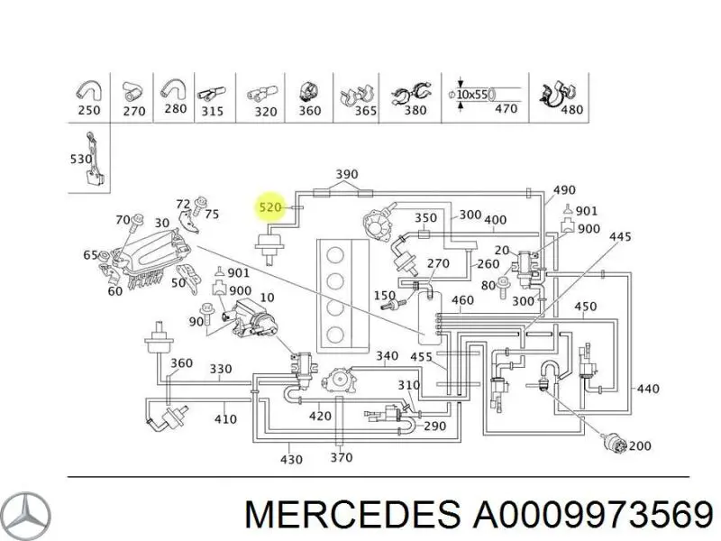 A0009973569 Mercedes | купить на Avto.pro