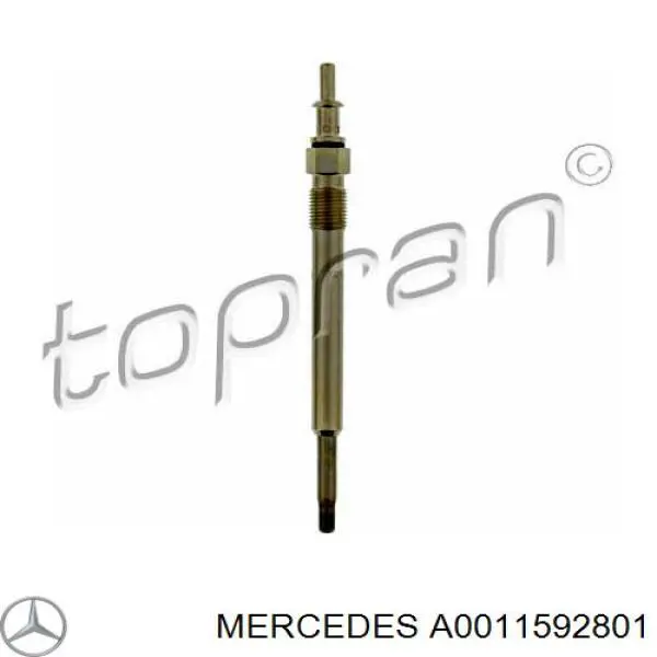 A0011592801 Mercedes Свеча накала
