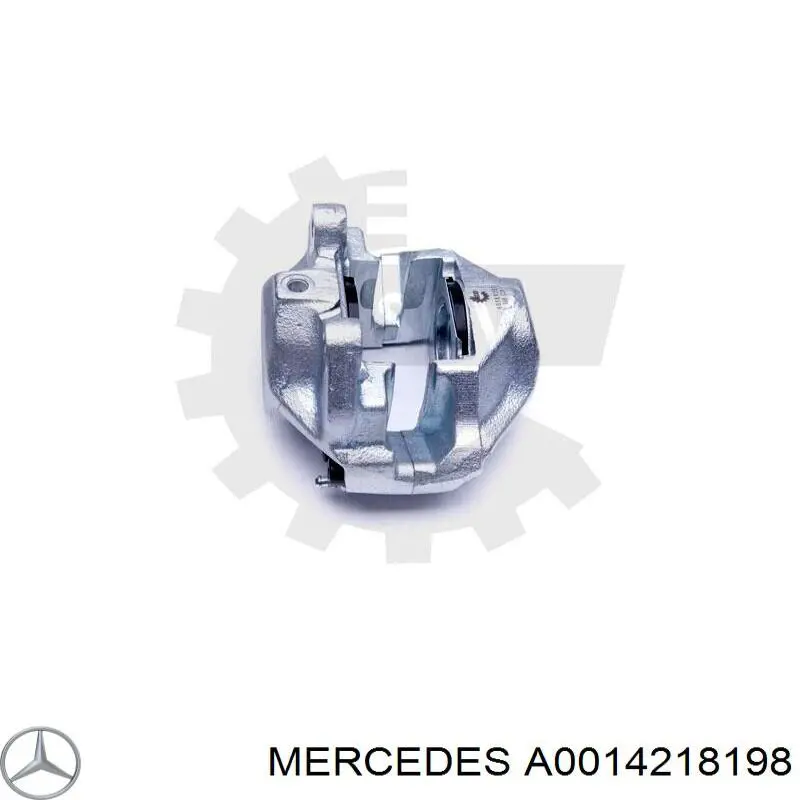 A0014218198 Mercedes | Суппорт тормозной передний левый A 001 421 81 98 ...
