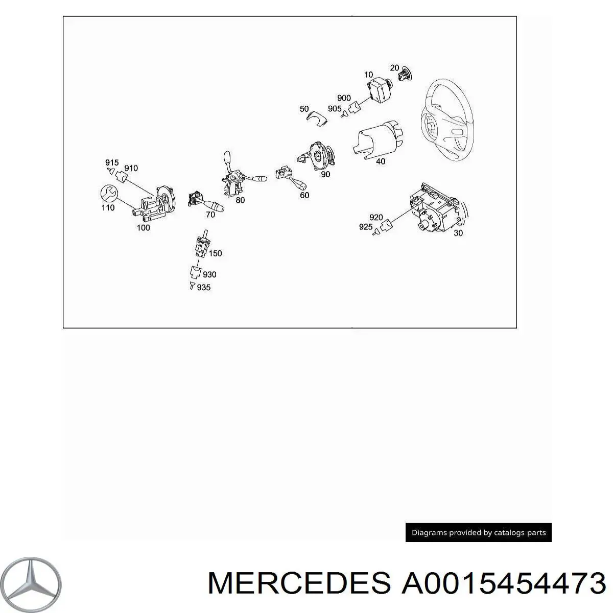 A0015454473 Mercedes | купить на Avto.pro