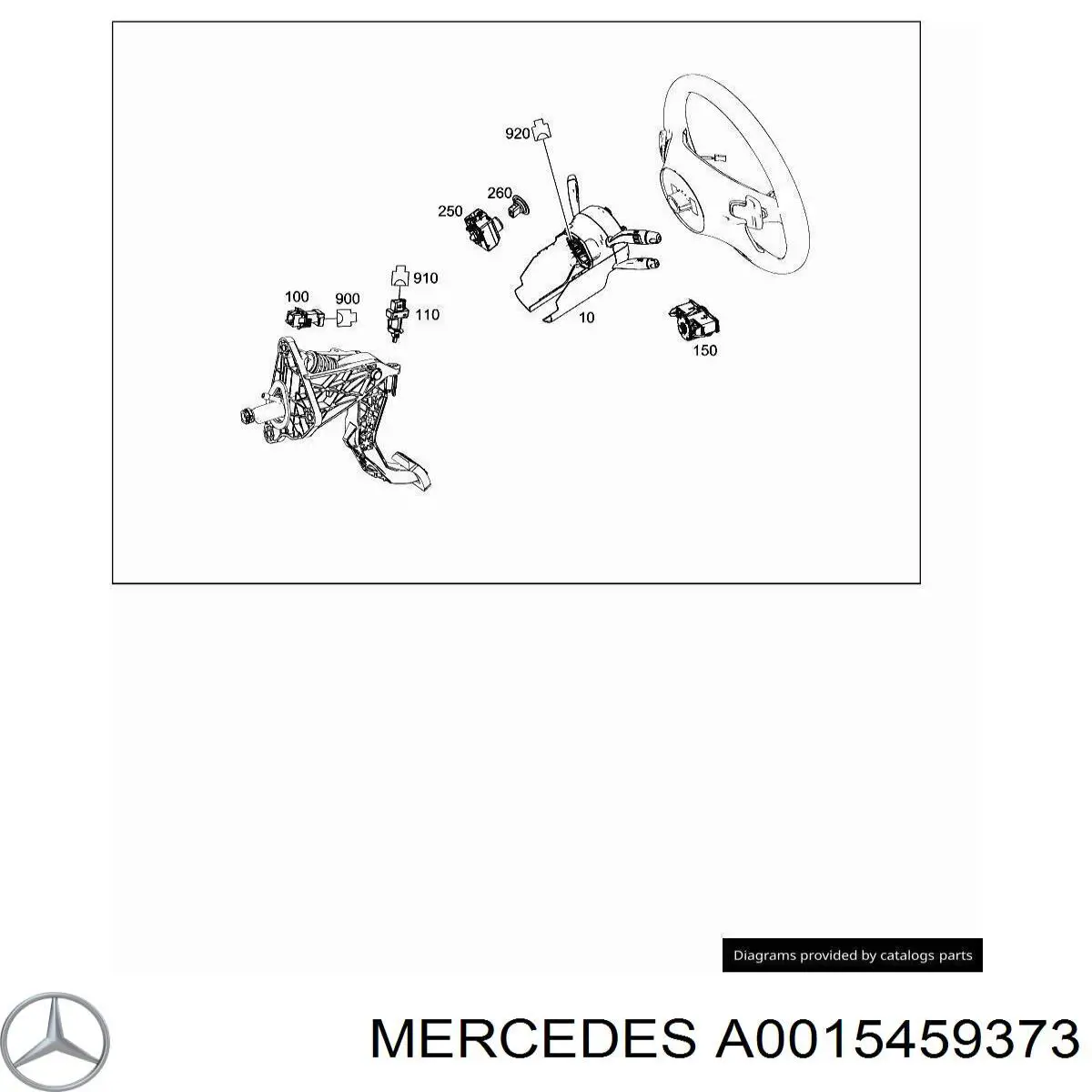 A0015459373 Mercedes | купить на Avto.pro