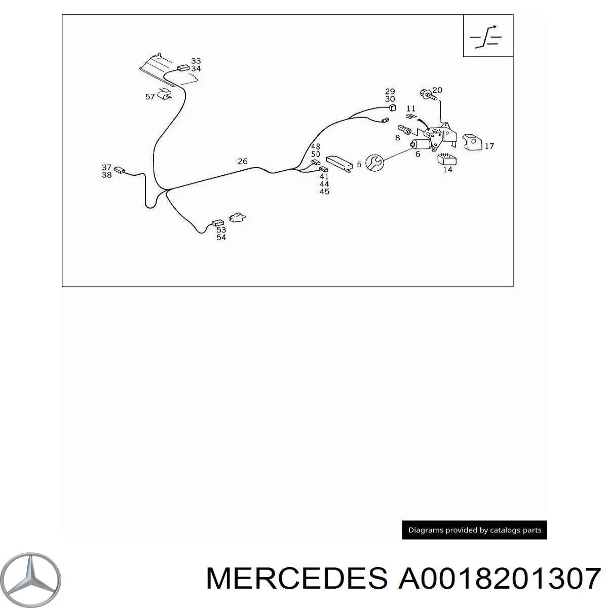 A0018201307 Mercedes | купить на Avto.pro