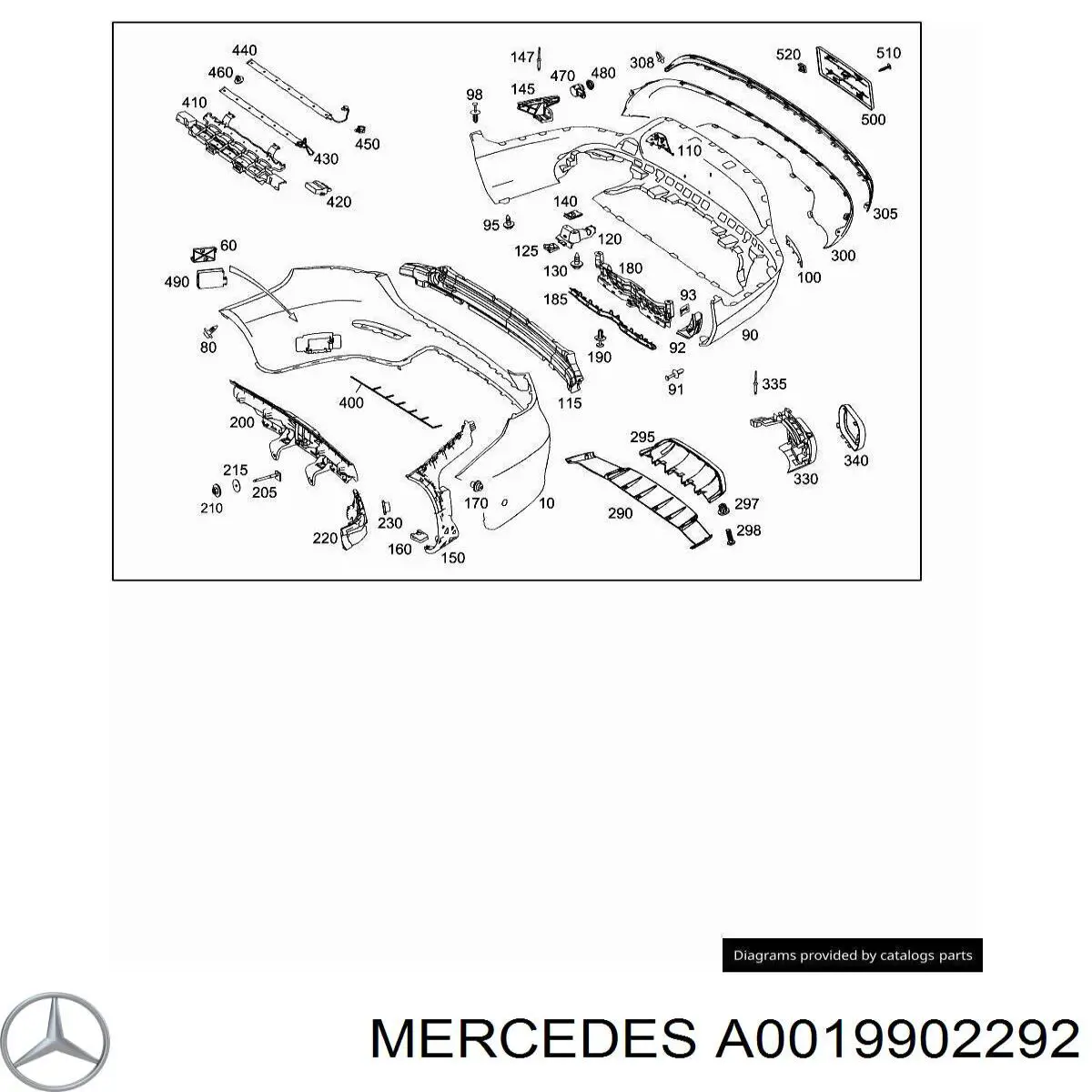 A0019902292 Mercedes | купить на Avto.pro