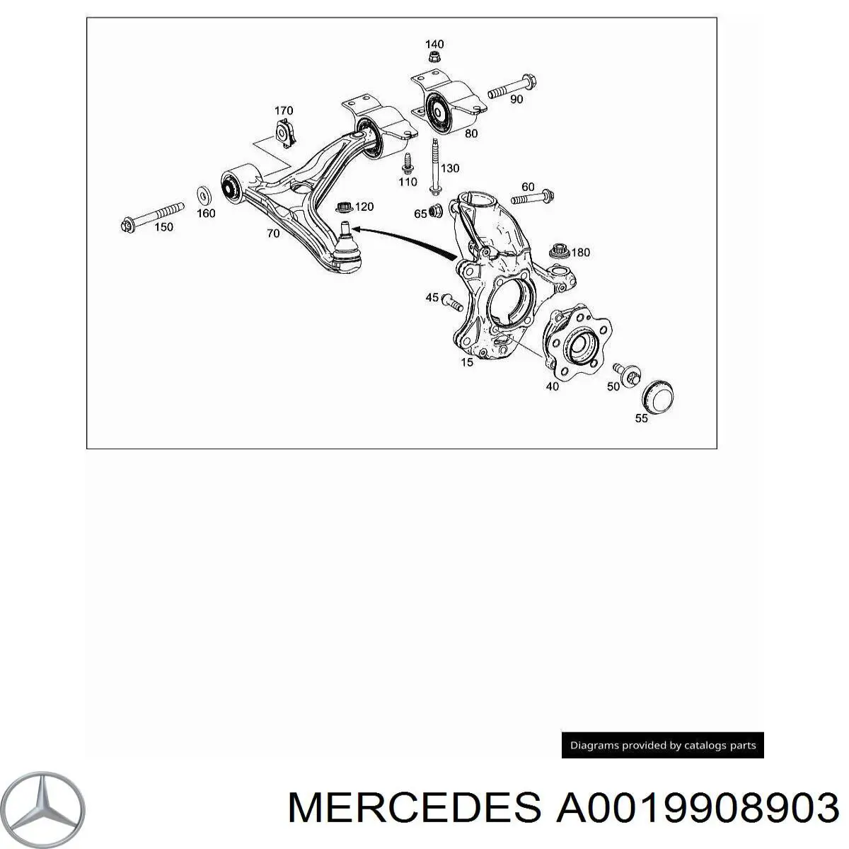 A0019908903 Mercedes | купить на Avto.pro