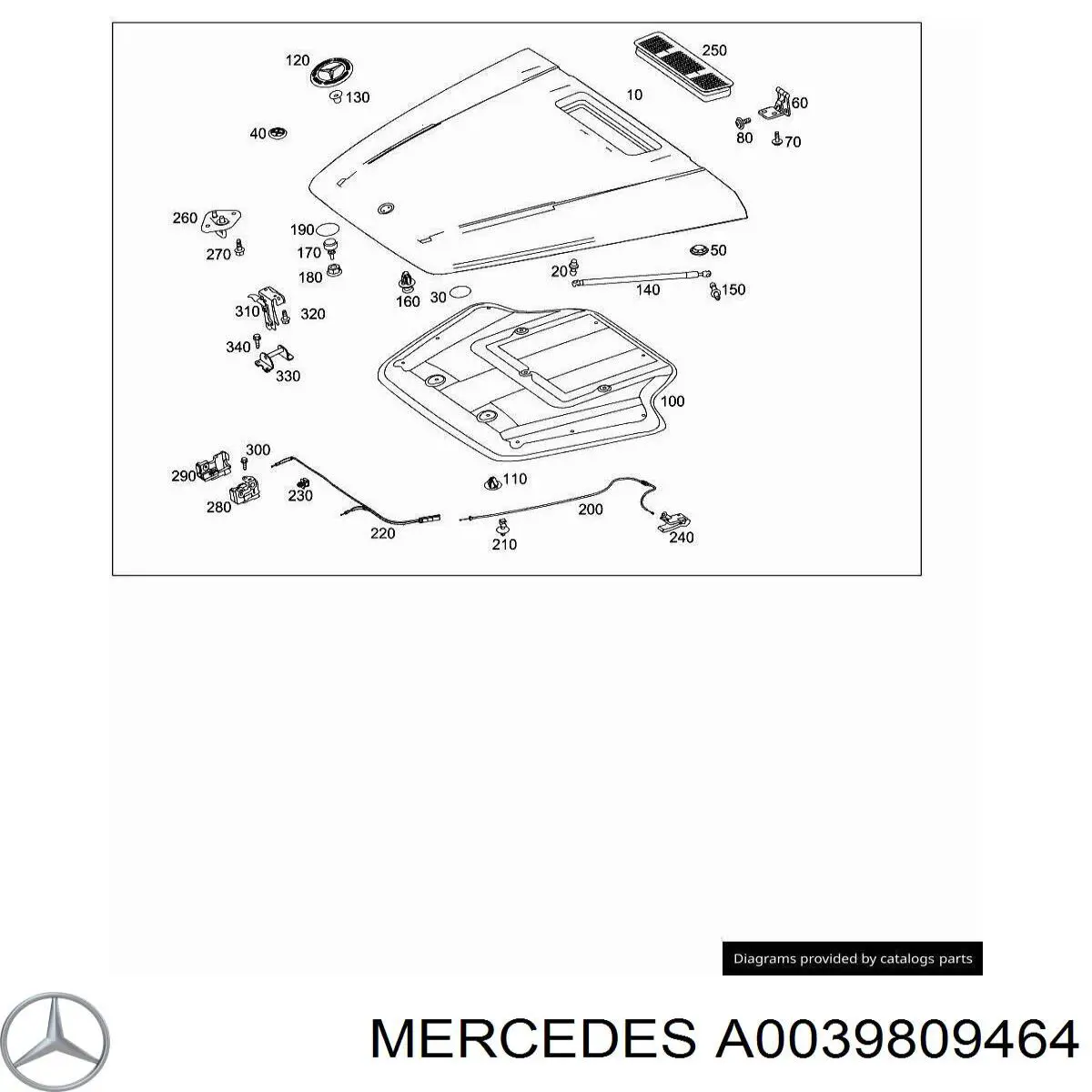 A0039809464 Mercedes | купить на Avto.pro