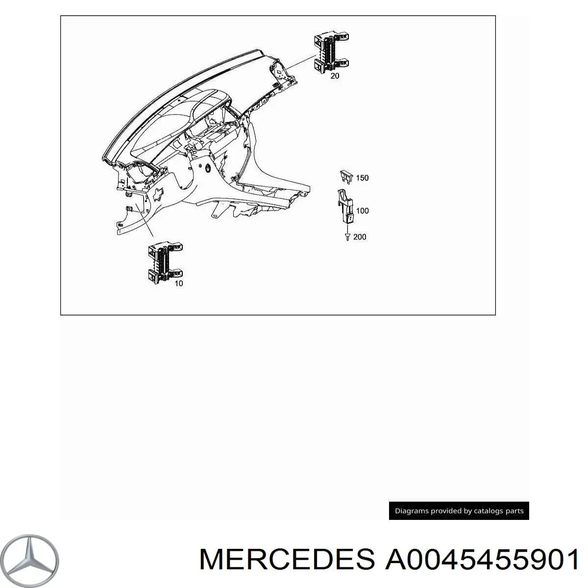 A0045455901 Mercedes | купить на Avto.pro