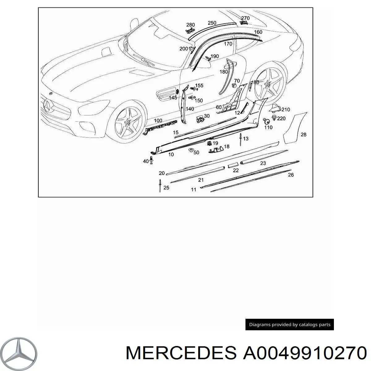A0049910270 Mercedes | купить на Avto.pro