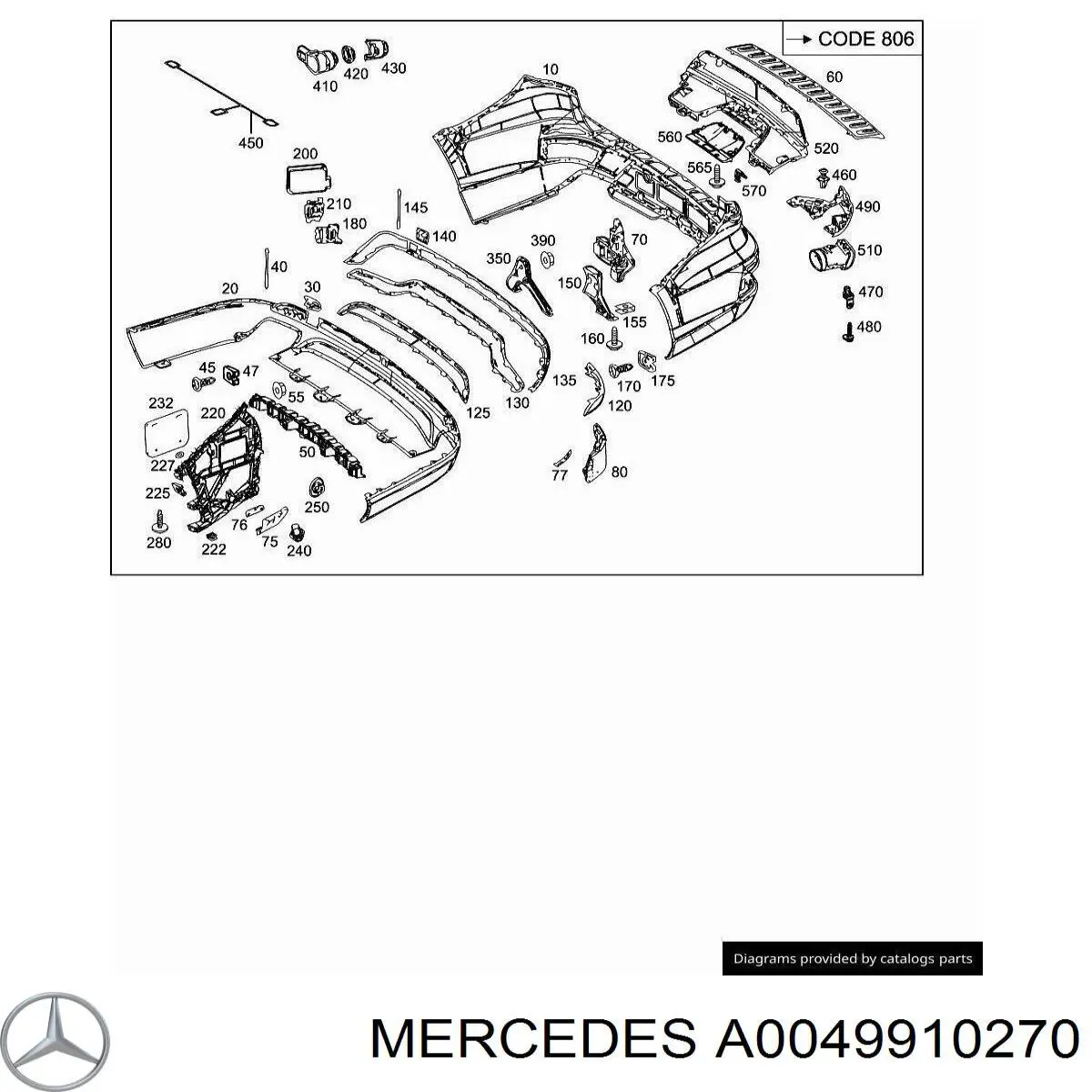 A0049910270 Mercedes | купить на Avto.pro