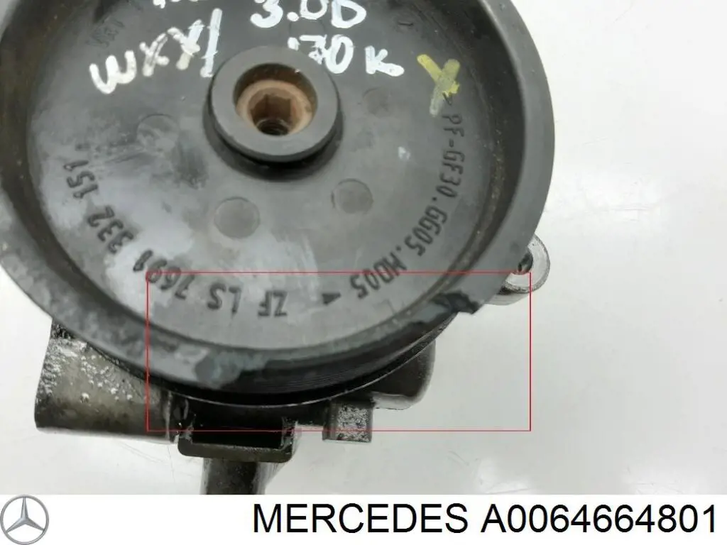 A0064664801 Mercedes насос гур