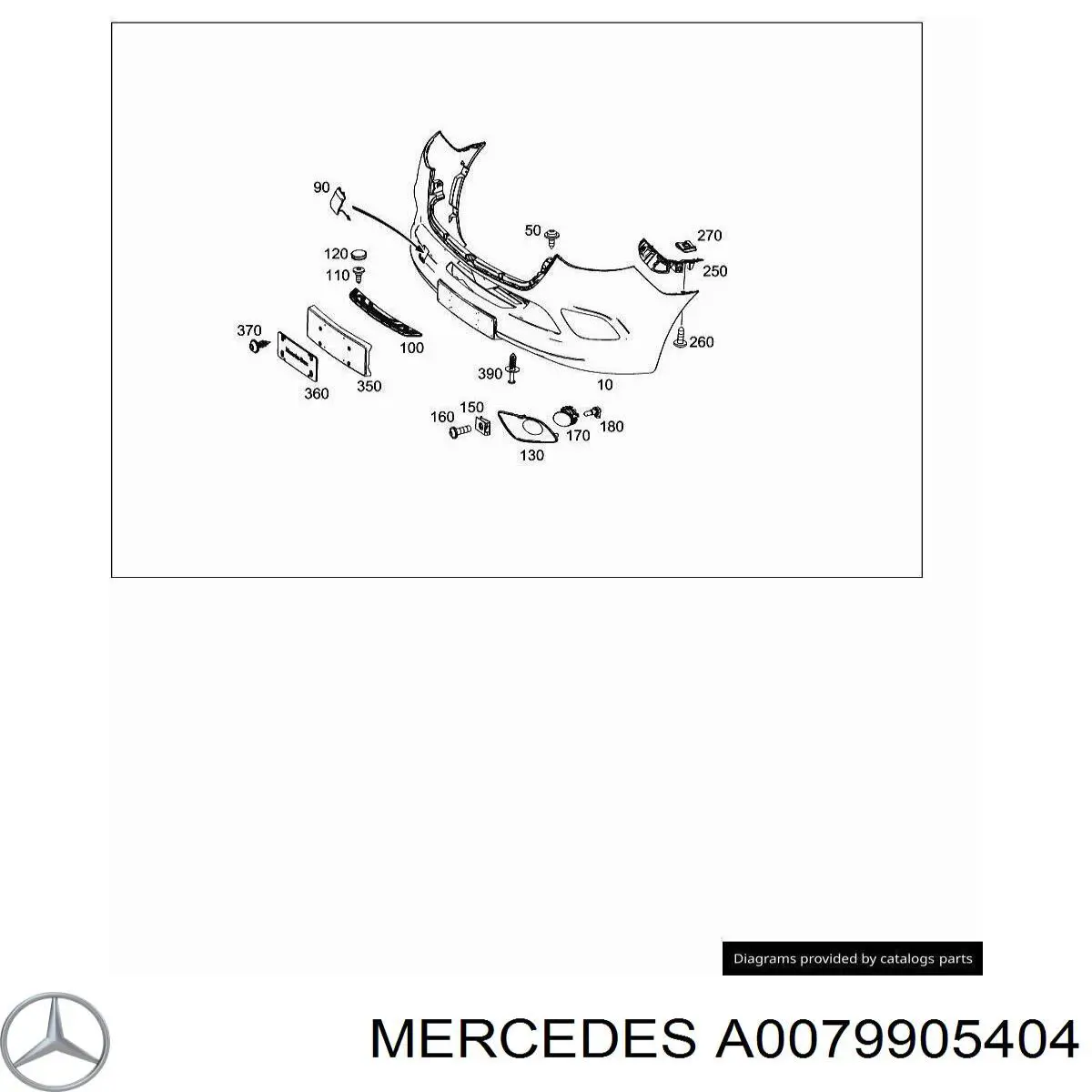 0079905404 Mercedes | купить на Avto.pro