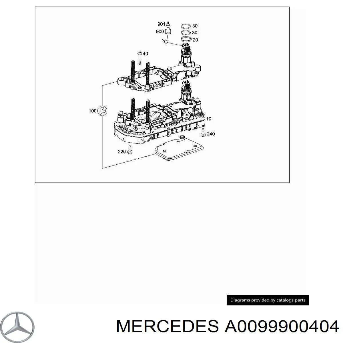 A0099900404 Mercedes сравнить цены на Автопро