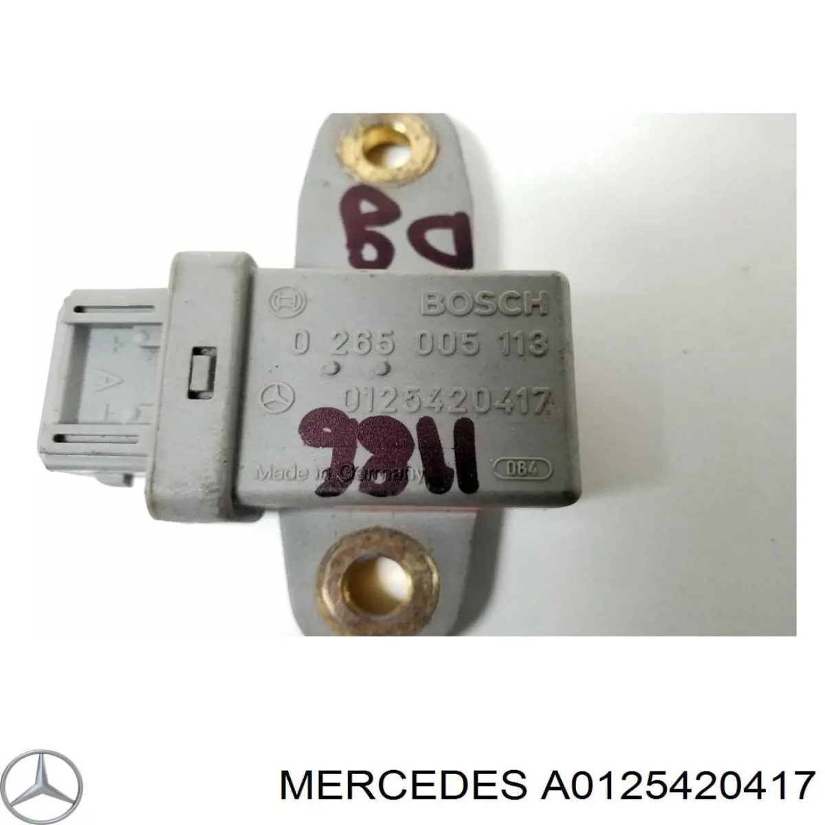 125420417 Mercedes | Датчик продольного ускорения 125420417 купить на ...