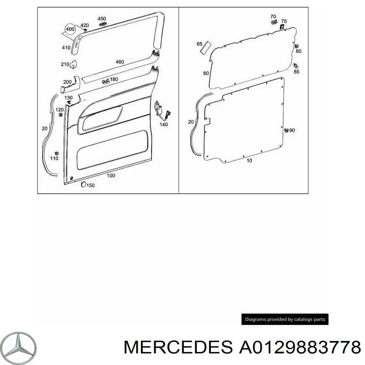 A0129883778 Mercedes | купить на Avto.pro