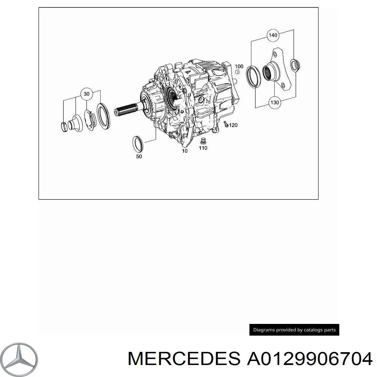 A0129906704 Mercedes болт