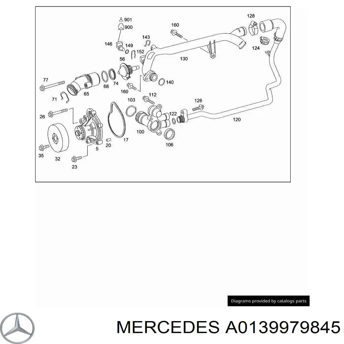 A0139979845 Mercedes | купить на Avto.pro