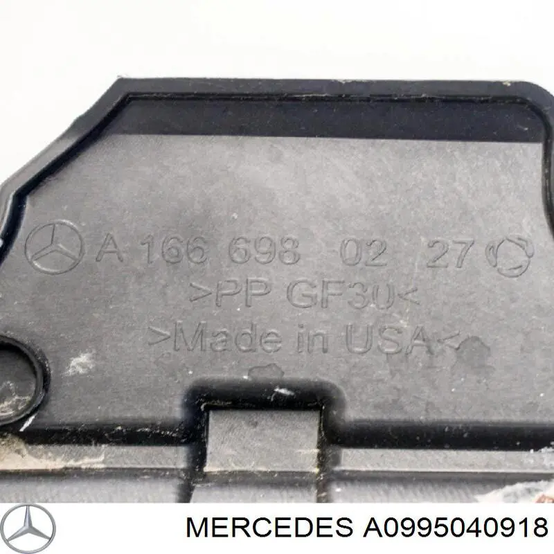 A0995040918 Mercedes | Кронштейн радиатора левый A 099 504 09 18 купить ...