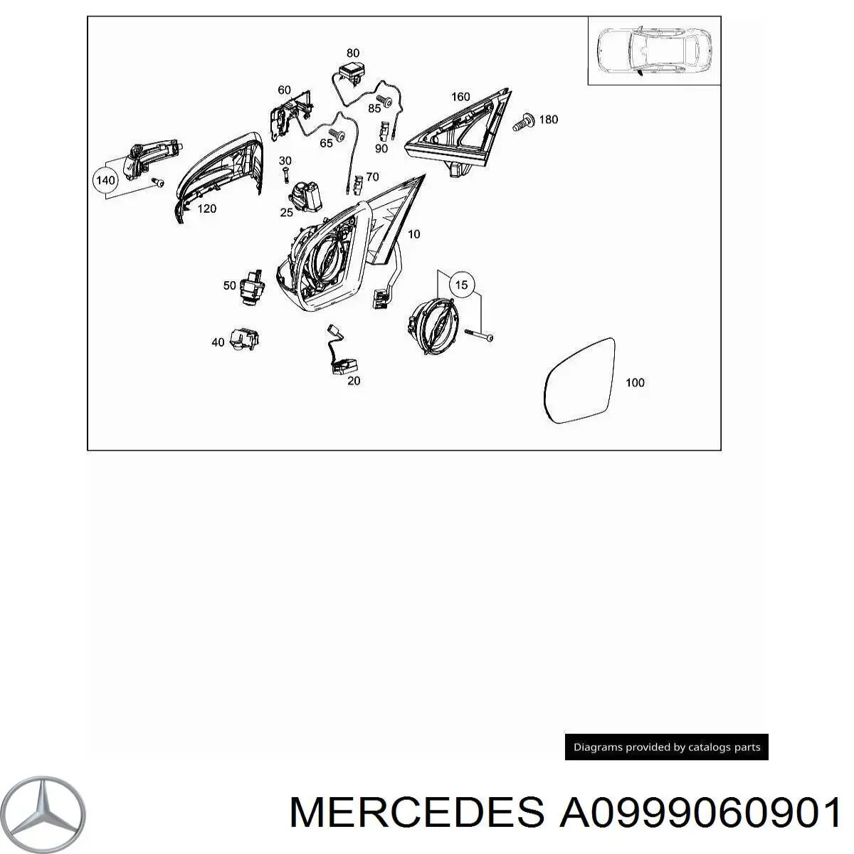 A0999060901 Mercedes | купить на Avto.pro