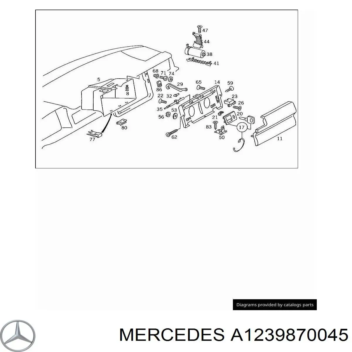 A1239870045 Mercedes | купить на Avto.pro