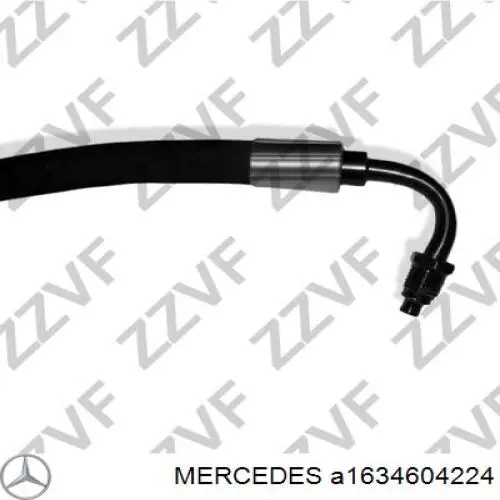 A1634604224 Mercedes шланг гур высокого давления от насоса до рейки