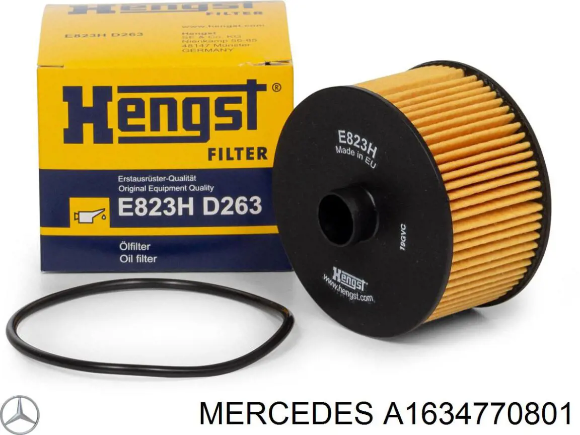 1634770801 Mercedes фильтр топливный