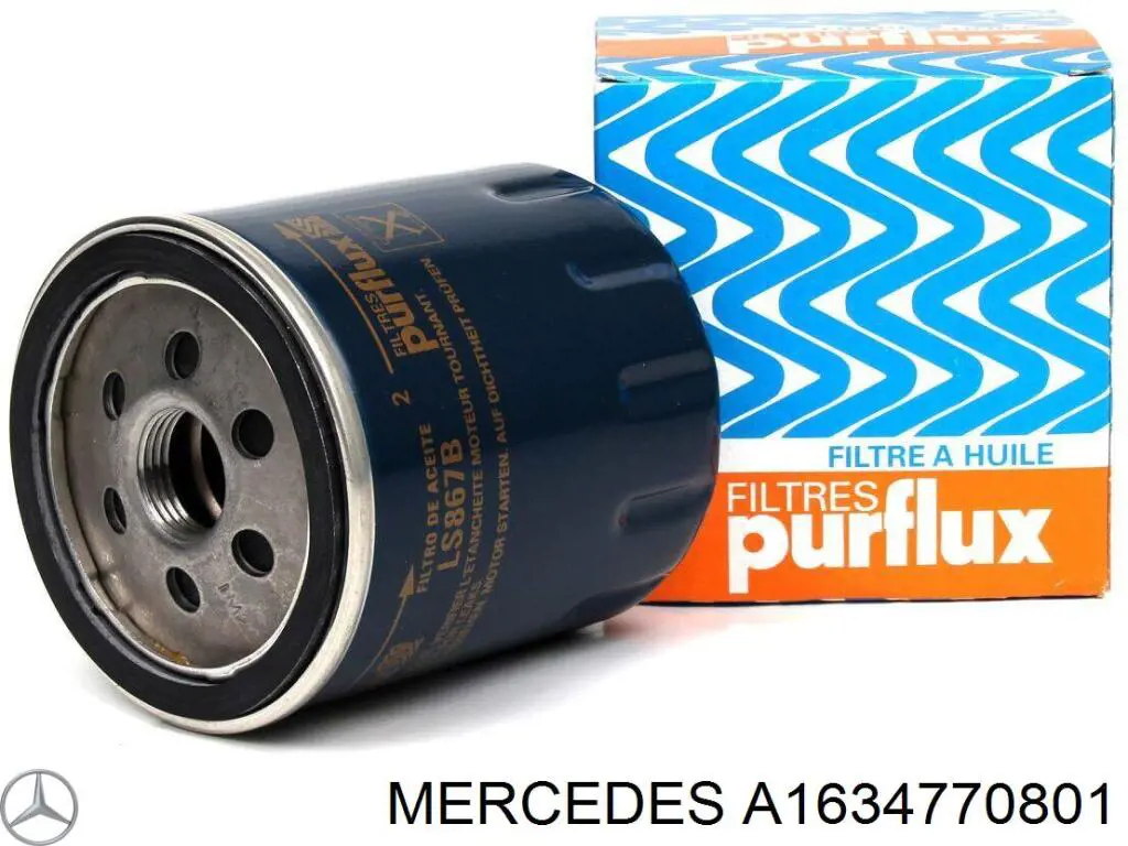 1634770801 Mercedes фильтр топливный