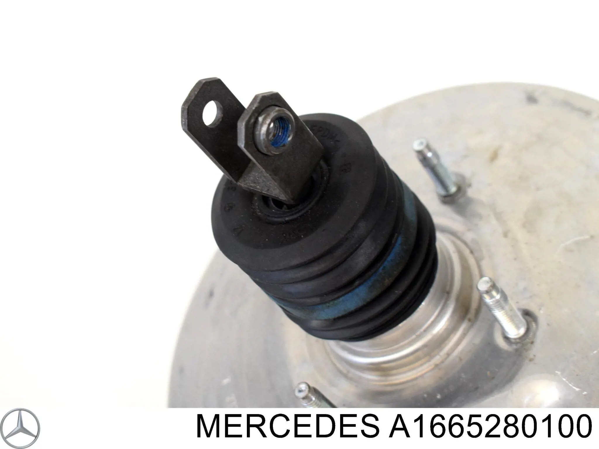 A1665280100 Mercedes шланг (патрубок интеркуллера левый)