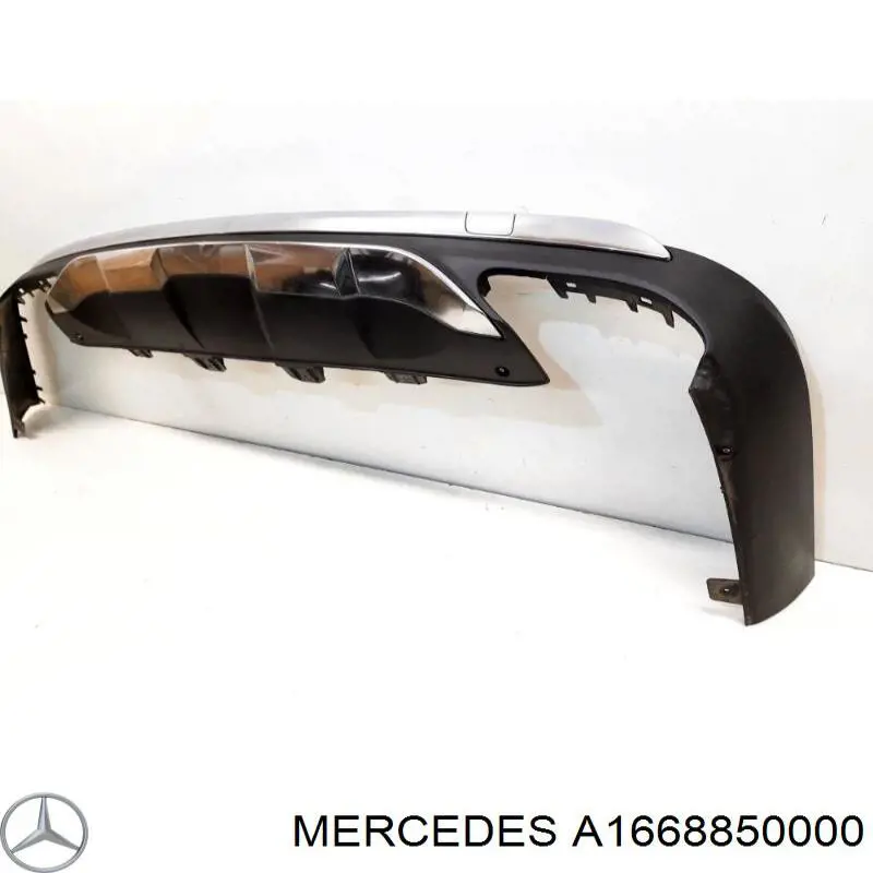 A1668850300 Mercedes | Бампер задний, нижняя часть A1668850300 купить ...