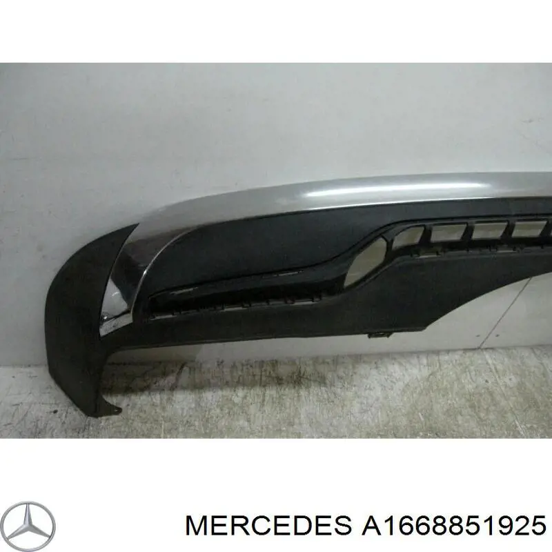 A1668851925 Mercedes | Бампер задний, нижняя часть A 166 885 19 25 ...
